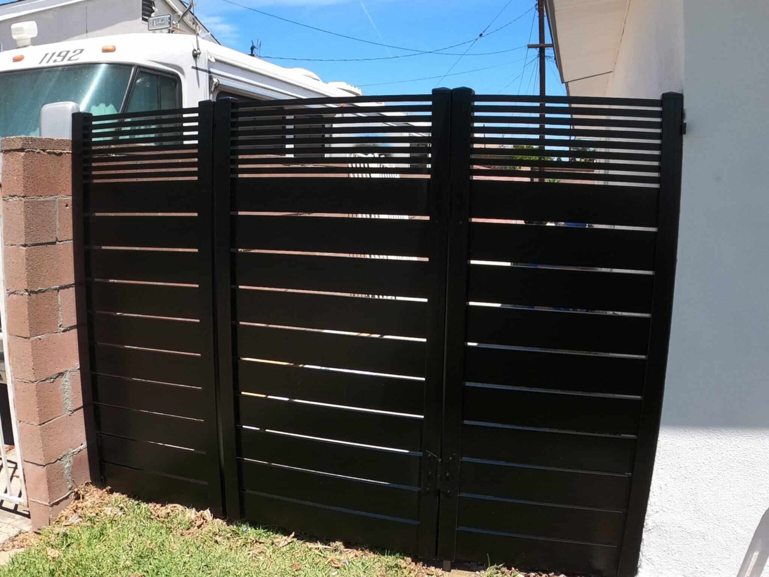 Aluminum swing gate in Metairie, LA 70005 - Alumission