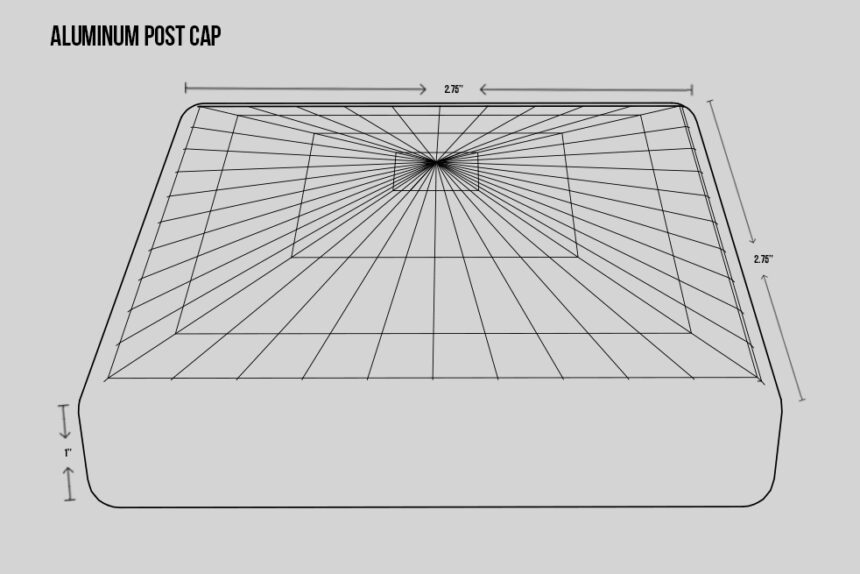 Aluminum Caps and Spacers - Alumission