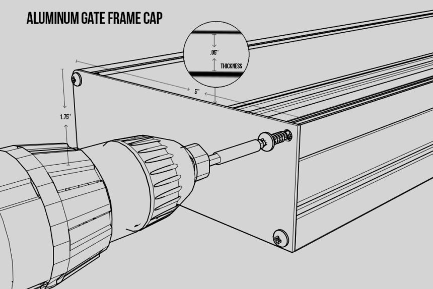 Aluminum Caps and Spacers - Alumission