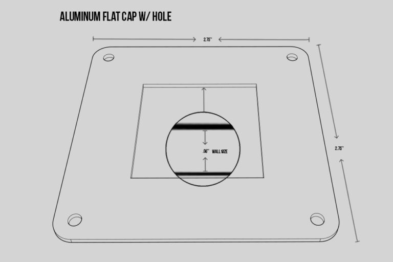 Aluminum Caps and Spacers - Alumission