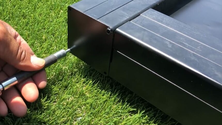 How to install: Assembling Fully Framed Gate (for sliding or swing gate ...