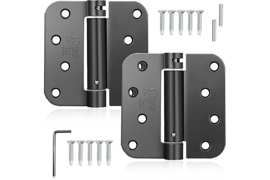 4" Self-Closing Hinges (Set of 2) - Alumission