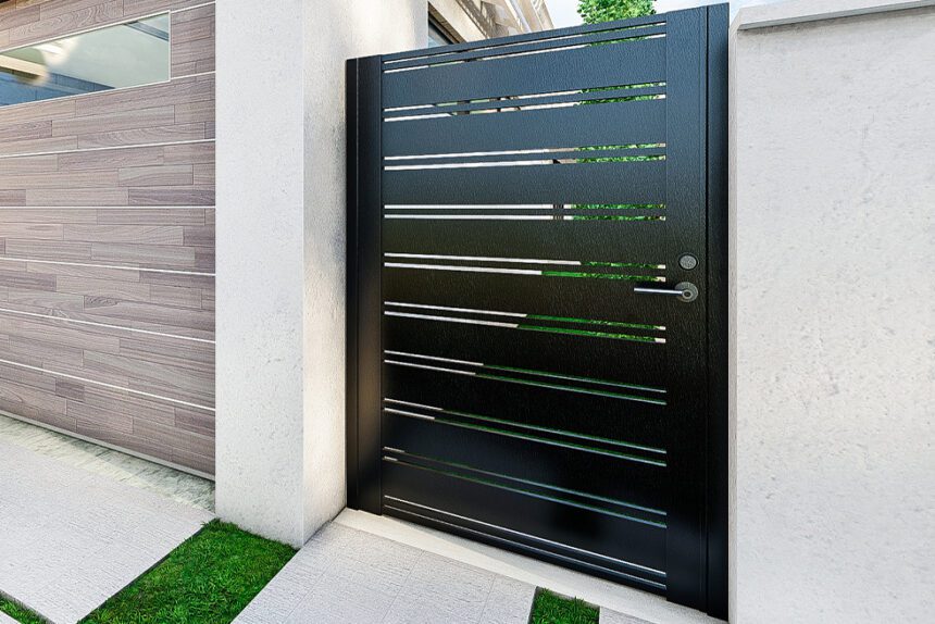 Side Yard Gate - Alumission