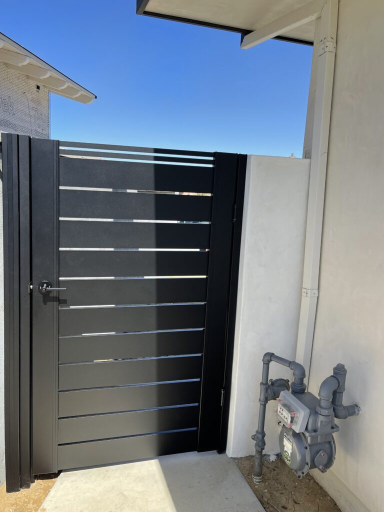 Two aluminum side gates in Ventura, CA