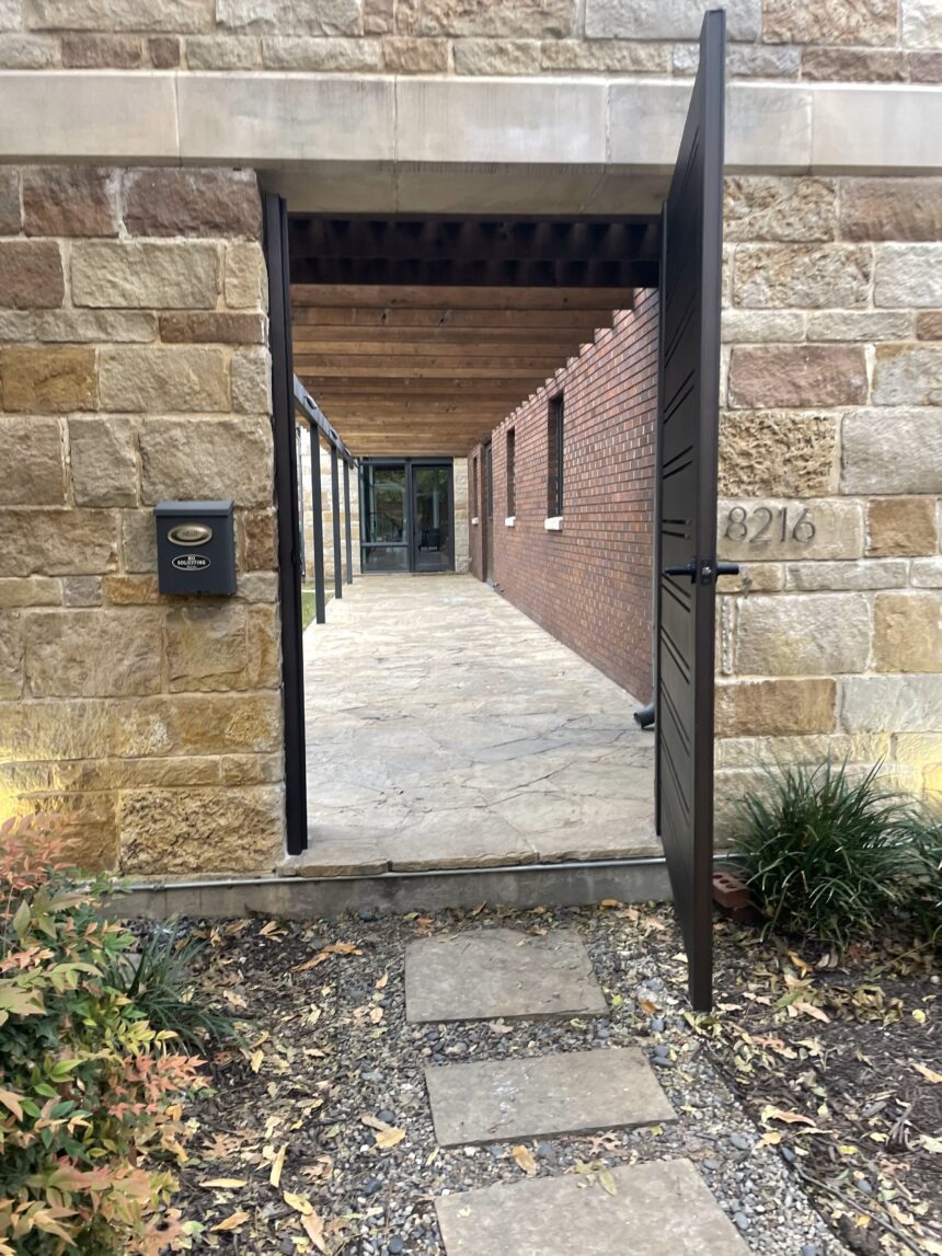 Bronze Aluminum Gate in Dallas, TX by DFW Gates and Fences