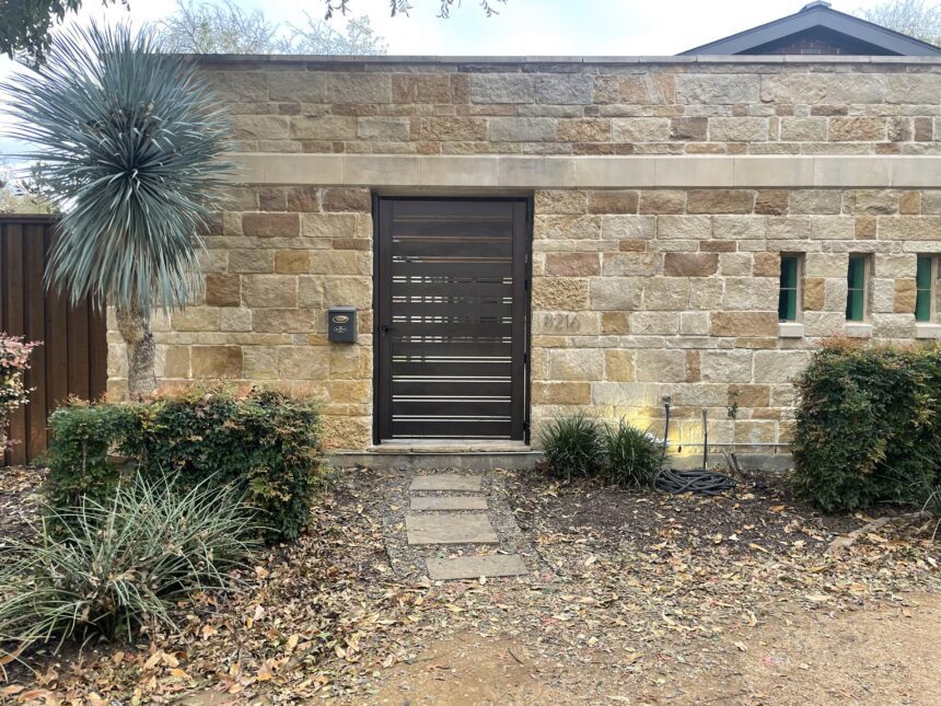 Bronze Aluminum Gate in Dallas, TX by DFW Gates and Fences