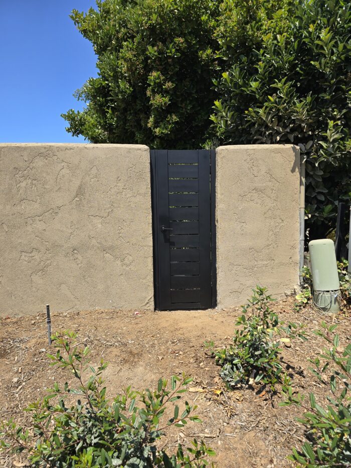 Aluminum Pedestrian Gate in San Diego County - Poway, CA